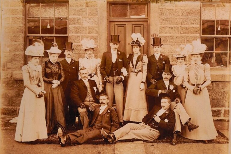 Long-Towers Wedding - 1899 - Aireborough Historical Society
