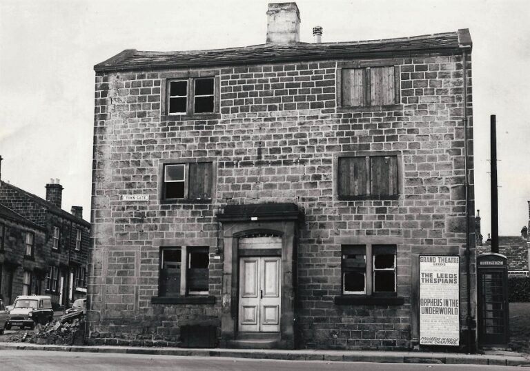 The Cross Inn, c1890 - c1960 - Aireborough Historical Society